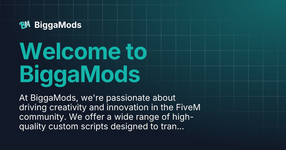 Welcome to BiggaMods | BiggaMods